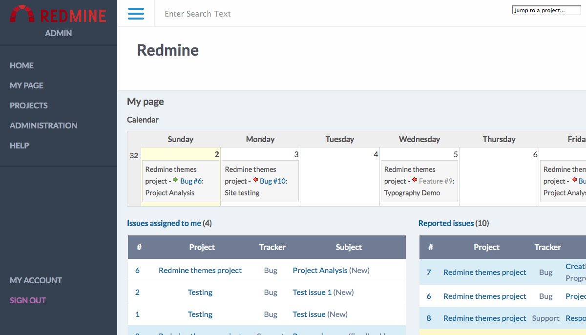 Flatly Light - Redmine Themes